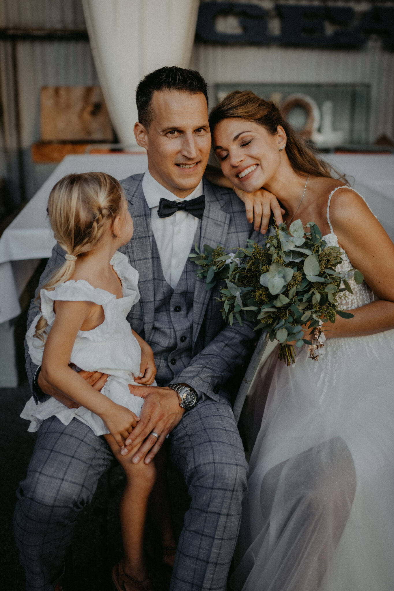 Industrie-Hochzeit am Hafen des Rheins - Liebesding
